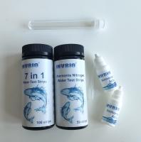 China 7 in 1 Water Quality Analysis Test Strips 50 or 100 Count for Pool and Hot Tub Testing for sale