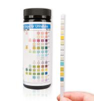 China 98% Accuracy Human Ph Reagent Strips For Urinalysis 3.00mm Width for sale
