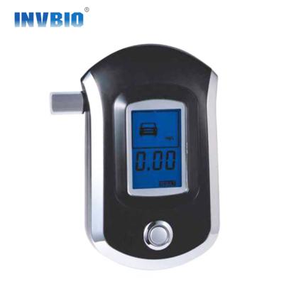 China AT6000 Backlight LCD Digital Breath Alcohol Tester Professional Drive Safety 25s Detection for sale