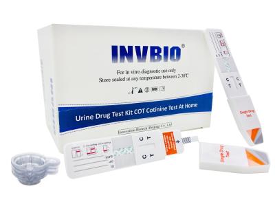 China High Accuracy Cot Cotinine Saliva Rapid Test Dip Card One Step for sale