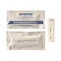 China INVBIO HCG Pregnancy Test Card 25mIU/ml Sensitivity CE ISO13485 for sale