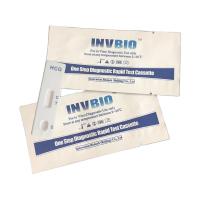 China INVBIO HCG Pregnancy Test Card 25mIU/ml Sensitivity CE ISO13485 for sale