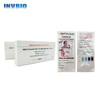 China INVBIO Personal One Step Saliva Alcohol Test Strip 25 Strips / Box for sale