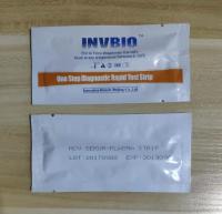 China INVBIO Anti-HCV Rapid Test Strip 100 Tests Box Hepatitis C Antibody Detection Kit for sale