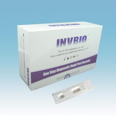 China INVBIO Anti-HCV Rapid Test Card 25 Tests per Box Serum Plasma Whole Blood 99.8% Sensitivity for sale
