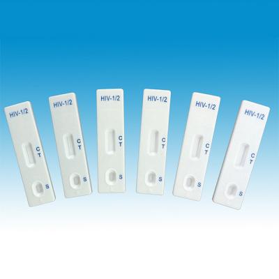 China INVBIO Anti-HIV 1+2 Rapid Test Card 99.5% Sensitivity Serum Plasma Whole Blood 25 Tests for sale