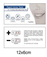 China 99% Accuracy Hiv Saliva Test Kit 25pcs/Box Packing for sale