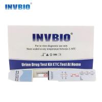 China INVBIO ETG Alcohol Test Urine Dip Card One Step Rapid Test Kit 25pcs/Box 3.0mm for sale