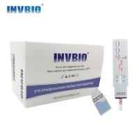 China INVBIO ETG Alcohol Test Urine Dip Card One Step Rapid Test Kit 25pcs/Box 3.0mm for sale
