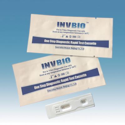 China Leptospira IgG/IgM Rapid Test Cassette 25 Tests Box Whole Blood Serum Plasma IVD Kit for sale