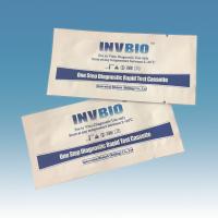 China INVBIO Typhoid Ab Rapid Test Kit 25 Tests per Box Whole Blood Serum Plasma IgG IgM Detection for sale