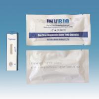 China INVBIO Typhoid Ab Rapid Test Kit 25 Tests per Box Whole Blood Serum Plasma IgG IgM Detection for sale