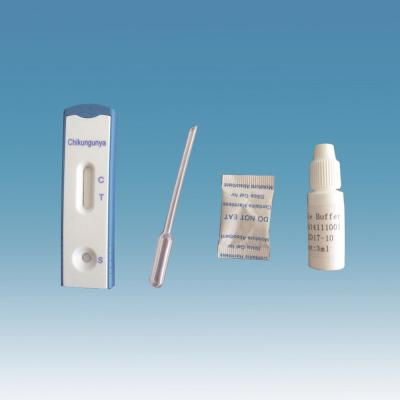 China INVBIO Chikungunya IgG/IgM Rapid Test Card 25 Tests per Box IVD Diagnostic Kit for sale