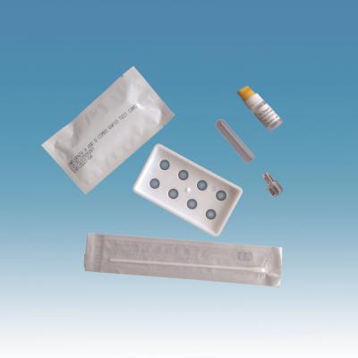 China Influenza A B Rapid Test Kit Nasal Throat Swab Self Testing 50 Tests per Box ISO 13485 for sale