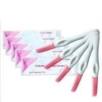 China INVBIO HCG Pregnancy Test Midstream 25mIU/mL Sensitivity CE ISO 5mm Width for sale