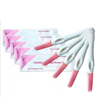 China INVBIO HCG Pregnancy Test Midstream 25mIU/mL Sensitivity CE ISO 5mm Width for sale