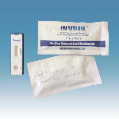 China INVBIO Rapid Dengue IgG IgM Antibody Test Kit 25 Tests per Box High Accuracy 99.5% for sale