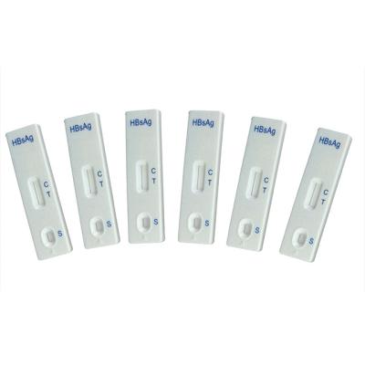 China 99% Specificity Infectious Disease Rapid Test Kits Hepatitis B HBsAg Test Card for sale