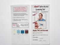 China Oral Alcohol Saliva Test Strips 0.02% BAC Sensitivity 25 Strips per Box OEM for sale