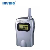 China 4 Digit LCD Digital Alcohol Breath Tester Breathalyzer 0.000-0.200 BAC with Light Blue Display for sale
