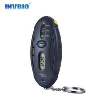 China Blue Backlight LCD Portable Breathalyzer Alcohol Tester 0.000-0.1990% BAC High Accuracy for sale