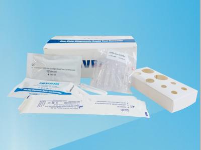 China CE FSC Covid 19 Antigen Rapid Test Kit Nasal Swab 25 Tests per Box 95.6% Sensitivity for sale