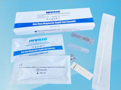 China Covid-19 Antigen Rapid Test Kit Nasal Swab 25 Tests Box CE Bfarm PEI Listed for sale