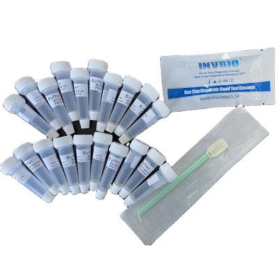 China Covid 19 Antigen Rapid Test Kit Saliva Lollipop 95.6% Sensitivity CE Certified for sale