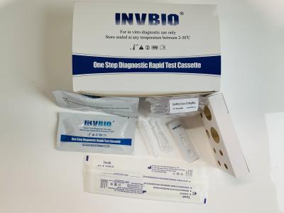 China Covid 19 Antigen Self Test Nasal Swab Rapid Test Kit 25 Tests Bfarm PEI EU Approved for sale