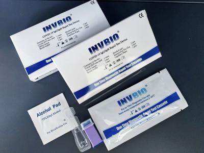 China SARS-CoV-2 IgG IgM Rapid Test Kit Colloidal Gold 96.8% Accuracy CE for sale