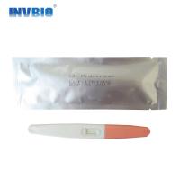 China INVBIO LH Ovulation Urine Midstream Rapid Test Strip 15mIU/mL Sensitivity 6.0mm Width CE ISO for sale