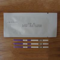 China INVBIO LH Ovulation Rapid Test Strips 15mIU/mL Urine Fertility Test Kit for Women for sale