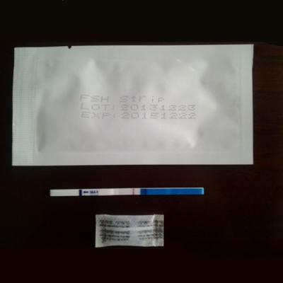 China INVBIO FSH Menopause Test Strip 3.0mm 4.0mm Width Self Fertility Test Kits Urine Rapid Test 25mIU/mL for sale
