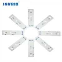 China INVBIO HIV 1/2 Tri-Line Rapid Test Kit Whole Blood Serum Plasma 99% Accuracy 25 Tests for sale