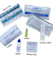 China Custom One Step Antibody Cassette Test For Stomach Ulcer Test for sale