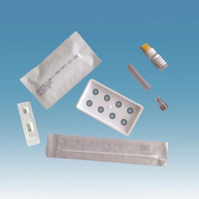 China Influenza A+B Rapid Test Kit Throat Swab Nasal 50 Strips ISO 13485 for sale
