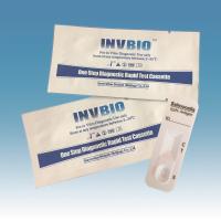 China INVBIO Typhoid Ag Feces Rapid Test Kit 25 Tests per Box Sensitivity 25 ng/mL for sale