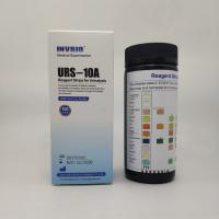 China INVBIO 10 Parameter Urinalysis Test Strips 100 Strips per Bottle CE Marked for sale