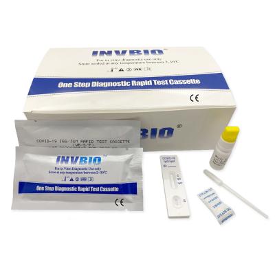 China Colloidal Gold Covid 19 Ab IgG IgM Antibody Test Kit Home Use for sale