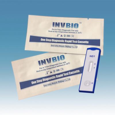 China Diagnostic Self Antigen Card Test Dengue Ns1 Ag Oem Packaging for sale