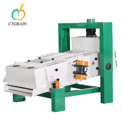 China Vibro Separator Wheat Cleaning Machine Two Layer Sieves 2 X 0.12 Kw TQLZ Series for sale