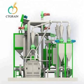 China Maize Milling And Packaging Plant Automatic Flour Mill Plant CE Approved for sale