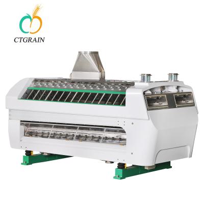 China Green And White Color Flour Mill Plant Machine FQFD 38 x 2 x 3 Purifier for sale