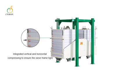 China Double Section Plansifter Grain Milling Equipment For Wheat Flour Mill for sale
