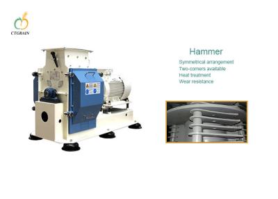 China Maize Meal Hammer 22KW Grain Crusher Machine for sale