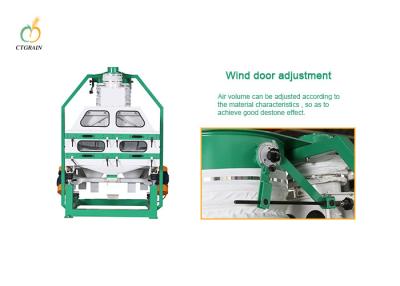 China Sesame Seeds Bottom Sieve Plate Gravity Destoning Machine for sale