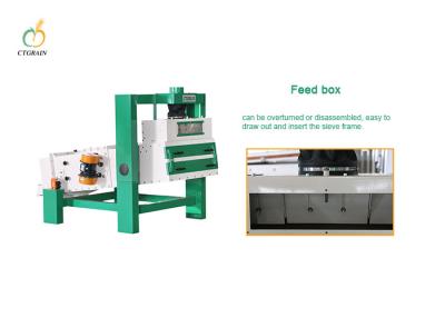 China Small Rice Vibrating Sieve Separator Grain Cleaning Equipment for sale