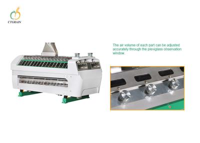 China Corn Wheat 2*0.18kw Vibro Purifier Wheat Flour Plant for sale