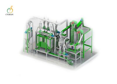 China PLC Control 60 TPD Industrial Flour Mill Machine for sale