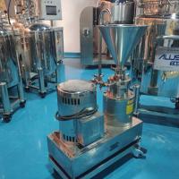 China Liquid Homogenizer Grinding Colloid Mill for Ketchup Fruit Juice Syrups for sale